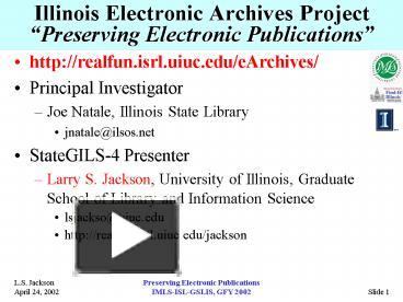 PPT – L.S. Jackson PowerPoint presentation | free to view - id: 216f3-YmQ1N