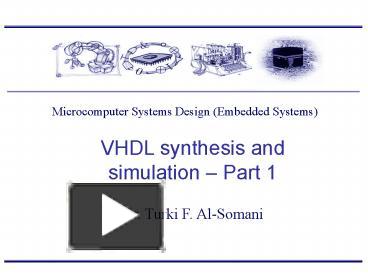 VHDL Part 1 2 presentation | free to view