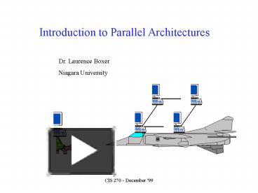 PPT – Introduction to Parallel Architectures PowerPoint presentation ...