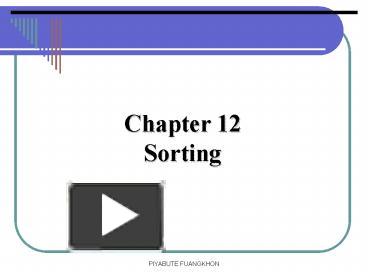 Sorting presentation | free to view
