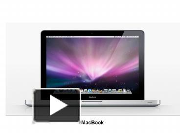 MacBook presentation | free to view