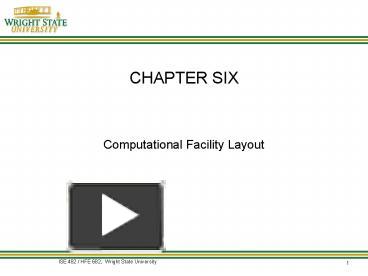 PPT – CHAPTER SIX PowerPoint presentation | free to view - id: 21e18a-OGQzM