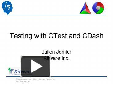 PPT – Testing with CTest and CDash PowerPoint presentation | free to ...