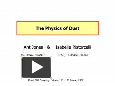 PPT – Ant Jones PowerPoint presentation | free to view - id: 220bf7-ZDc1Z