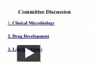 PPT – Committee Discussion PowerPoint presentation | free to download ...