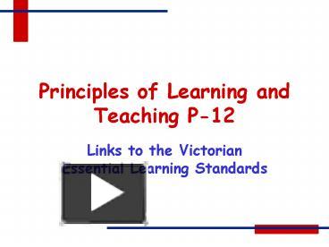 PPT – Principles of Learning and Teaching P12 PowerPoint presentation ...