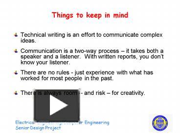 PPT – Things to keep in mind PowerPoint presentation | free to view ...