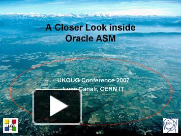 A Closer Look inside Oracle ASM presentation | free to download