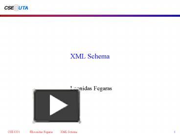 PPT – XML Schema PowerPoint presentation | free to download - id ...