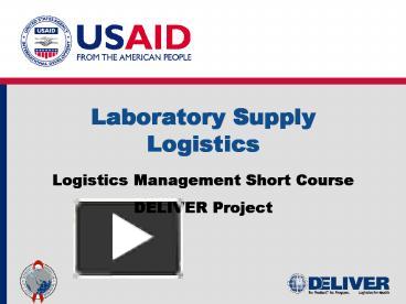 PPT – Laboratory Supply Logistics PowerPoint presentation | free to ...