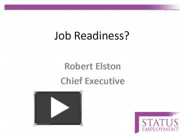 Job Readiness presentation | free to view