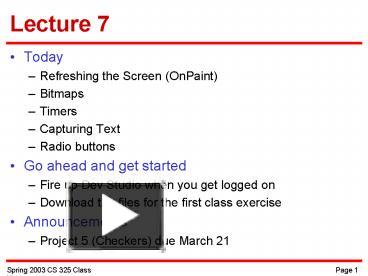 PPT – Today PowerPoint presentation | free to view - id: 227d22-MTc5O