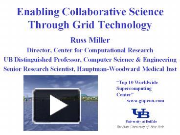 PPT – Russ Miller PowerPoint presentation | free to download - id ...