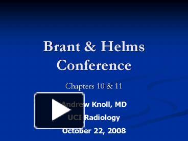 PPT – Brant PowerPoint presentation | free to view - id: 22b5b4-ZDc1Z