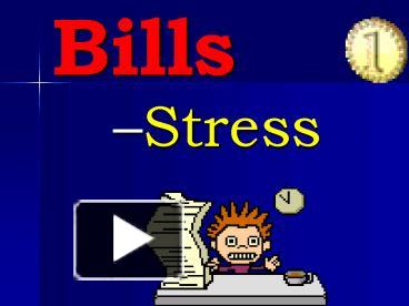 Bills presentation | free to view