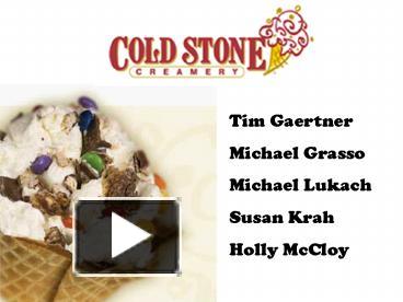 Tim Gaertner presentation | free to view