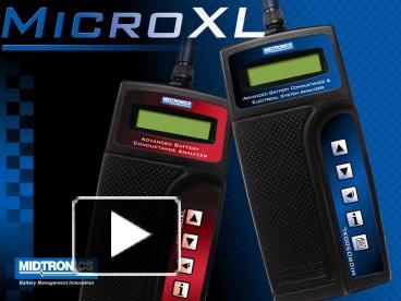 PPT – Why Midtronics Micro 500XL PowerPoint presentation | free to view ...