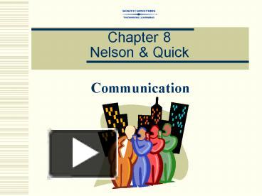 Chapter 8 Nelson presentation | free to view