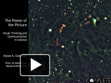 PPT – The Power of the Picture Visual Thinking and Communication in ...