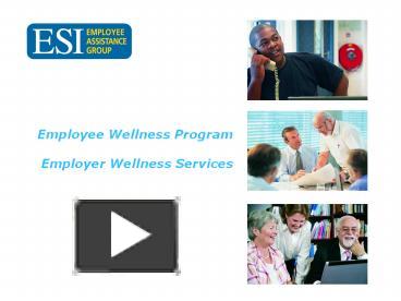 Employee Wellness Program Employer Wellness Services presentation ...
