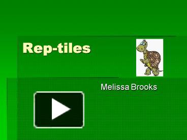 PPT – Reptiles PowerPoint presentation | free to view - id: 23526-OWE1Z