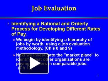 PPT – JOB DESCRIPTION PowerPoint presentation | free to download - id ...