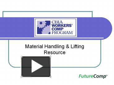 Material Handling presentation | free to download
