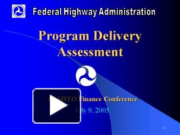 PPT – Program Delivery Assessment PowerPoint presentation | free to ...