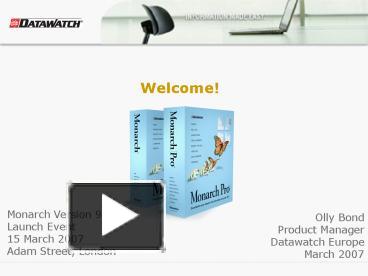 PPT – Olly Bond PowerPoint presentation | free to view - id: 2395f8-NWY4Z