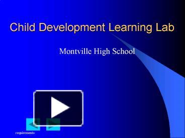 PPT – Child Development Learning Lab PowerPoint presentation | free to ...