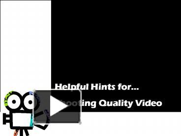 PPT – Helpful Hints for PowerPoint presentation | free to view - id ...