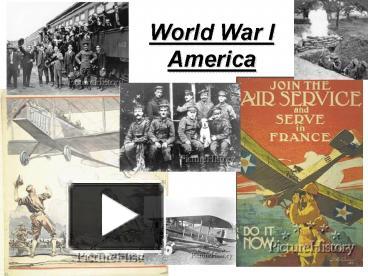 PPT – World War I America PowerPoint presentation | free to view - id ...