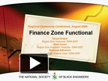 Finance Zone Functional presentation | free to view