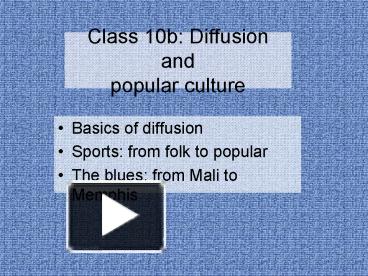PPT – Basics of diffusion PowerPoint presentation | free to download ...