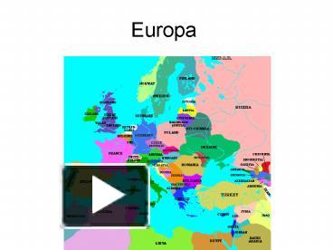 Europa presentation | free to view