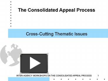 PPT – CrossCutting Thematic Issues PowerPoint presentation | free to ...