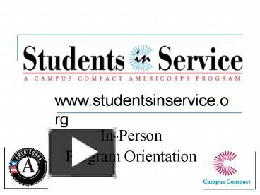 PPT – InPerson PowerPoint presentation | free to view - id: 240d4e-NzViM