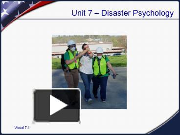 PPT – Unit 7 PowerPoint presentation | free to view - id: 241ca9-ZDc1Z