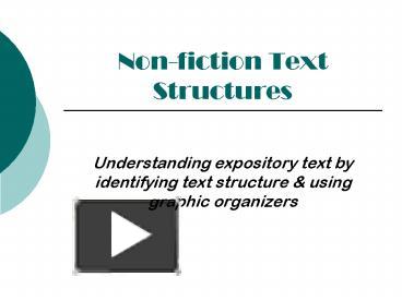 Nonfiction Text Structures presentation | free to view