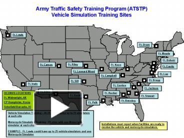 Army Traffic Safety Training Program ATSTP presentation | free to view