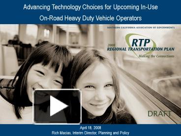 PPT – DRAFT PowerPoint presentation | free to view - id: 24704-OTk5Z