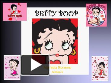 BETTY BOOP presentation | free to view