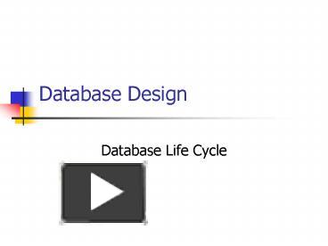 PPT – Database Design PowerPoint presentation | free to view - id ...