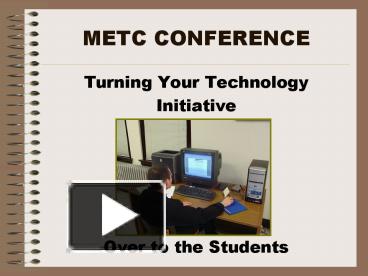 PPT – METC CONFERENCE PowerPoint presentation | free to view - id ...