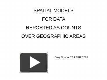 PPT – SPATIAL MODELS PowerPoint presentation | free to download - id ...