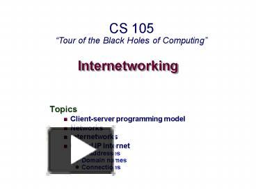 PPT – Internetworking PowerPoint presentation | free to download - id ...