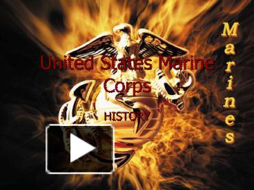 United States Marine Corps presentation | free to view