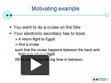 PPT – Motivating example PowerPoint presentation | free to download ...