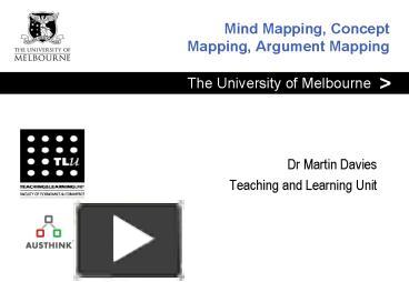 Mind Mapping, Concept Mapping, Argument Mapping presentation | free to view