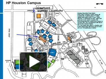 PPT – HP Houston Campus PowerPoint presentation | free to view - id ...